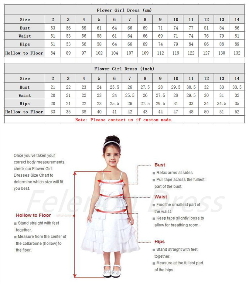 Pink Floral Tulle Long Flower Girl Dress For Little Kids Pageant Party ...